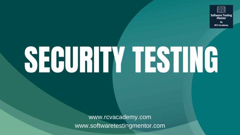 Security Testing - Software Testing Mentor
