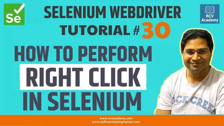 Selenium Webdriver Tutorial 30 Software Testing Mentor