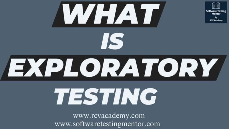 What Is Exploratory Testing Software Testing Mentor
